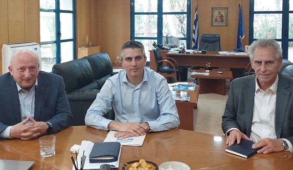 Συνάντηση του Προεδρείου της ΠΕΔΜΕΔΕ με τον Υπουργό Υποδομών και ...