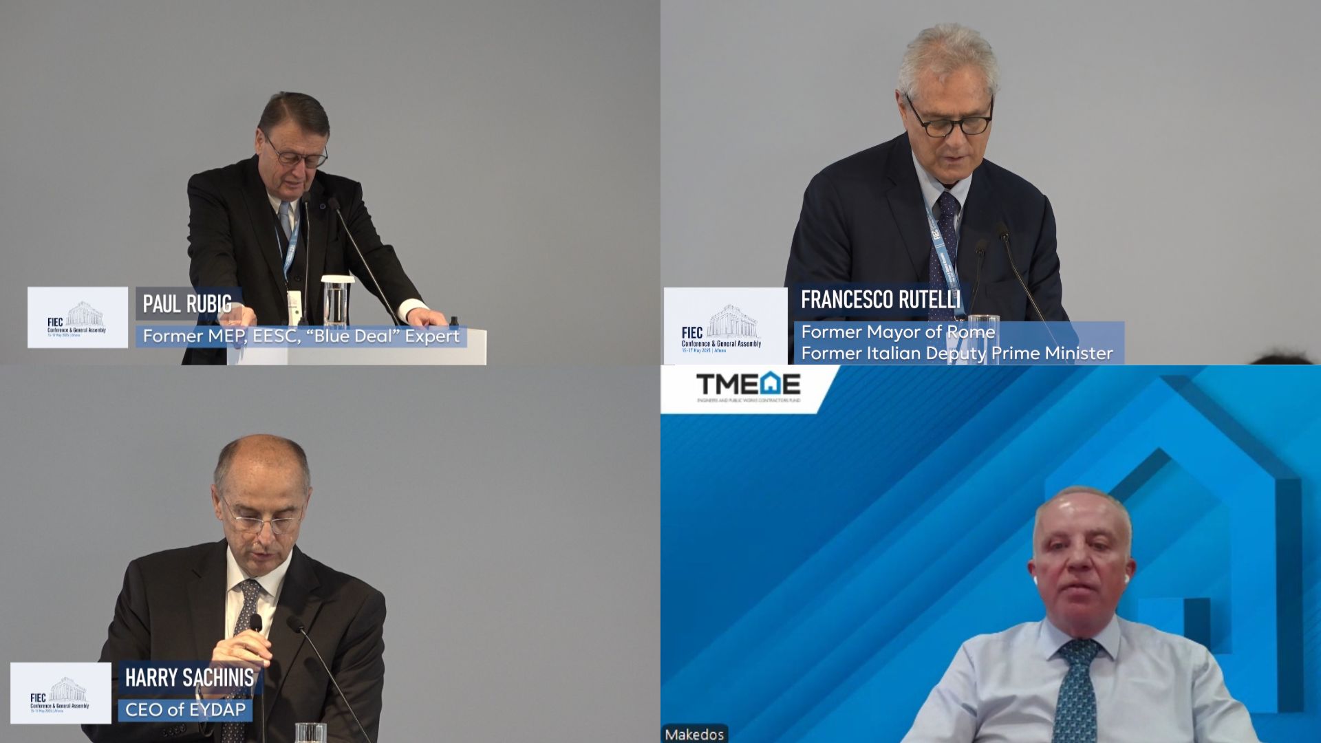 New speeches from the FIEC Conference successfully hosted by PEDMEDE ...